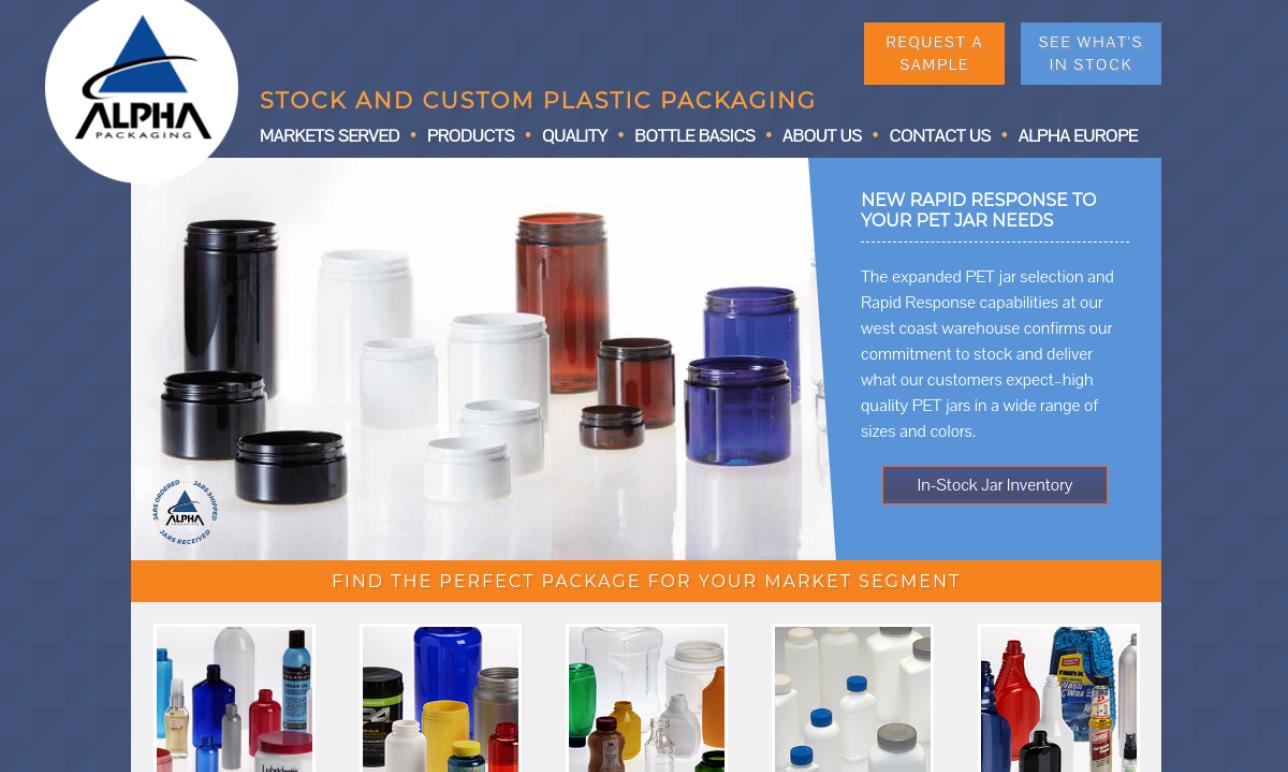 Alpha Packaging | Plastic Containers