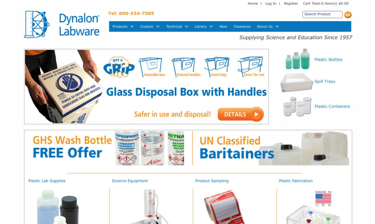 Dynalab Corp./ Dynalon Labware | Plastic Containers