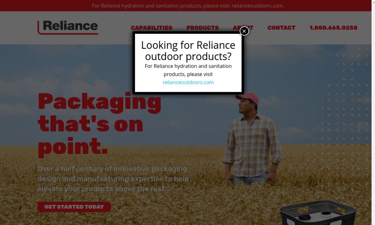 Reliance Products LP | Plastic Containers