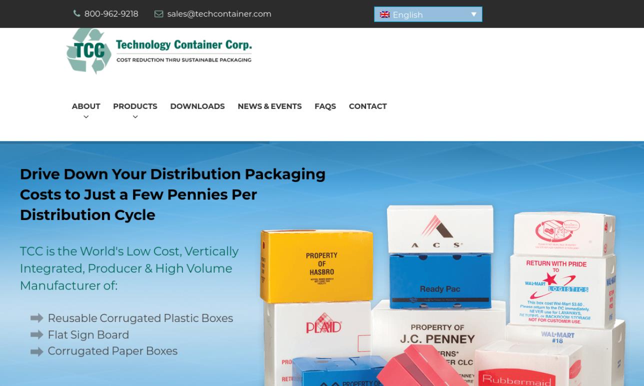 Technology Container Corporation | Plastic Containers