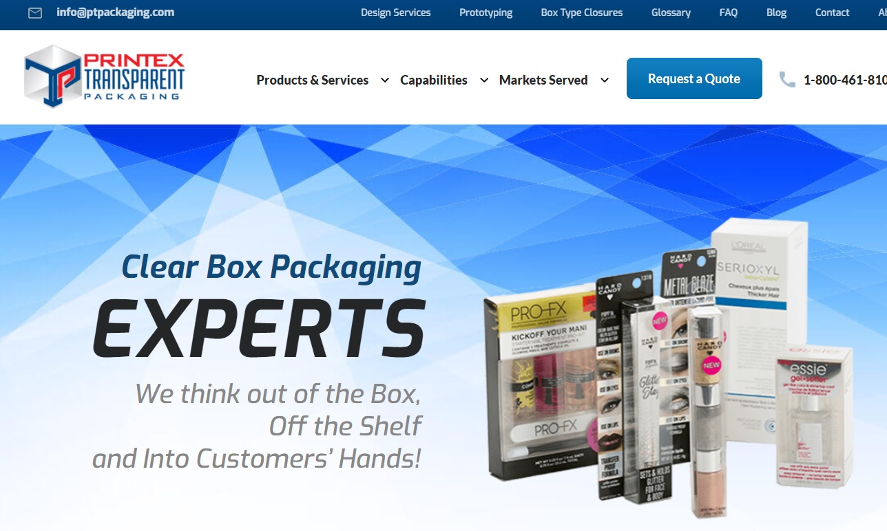 Printex Transparent Packaging | Plastic Containers