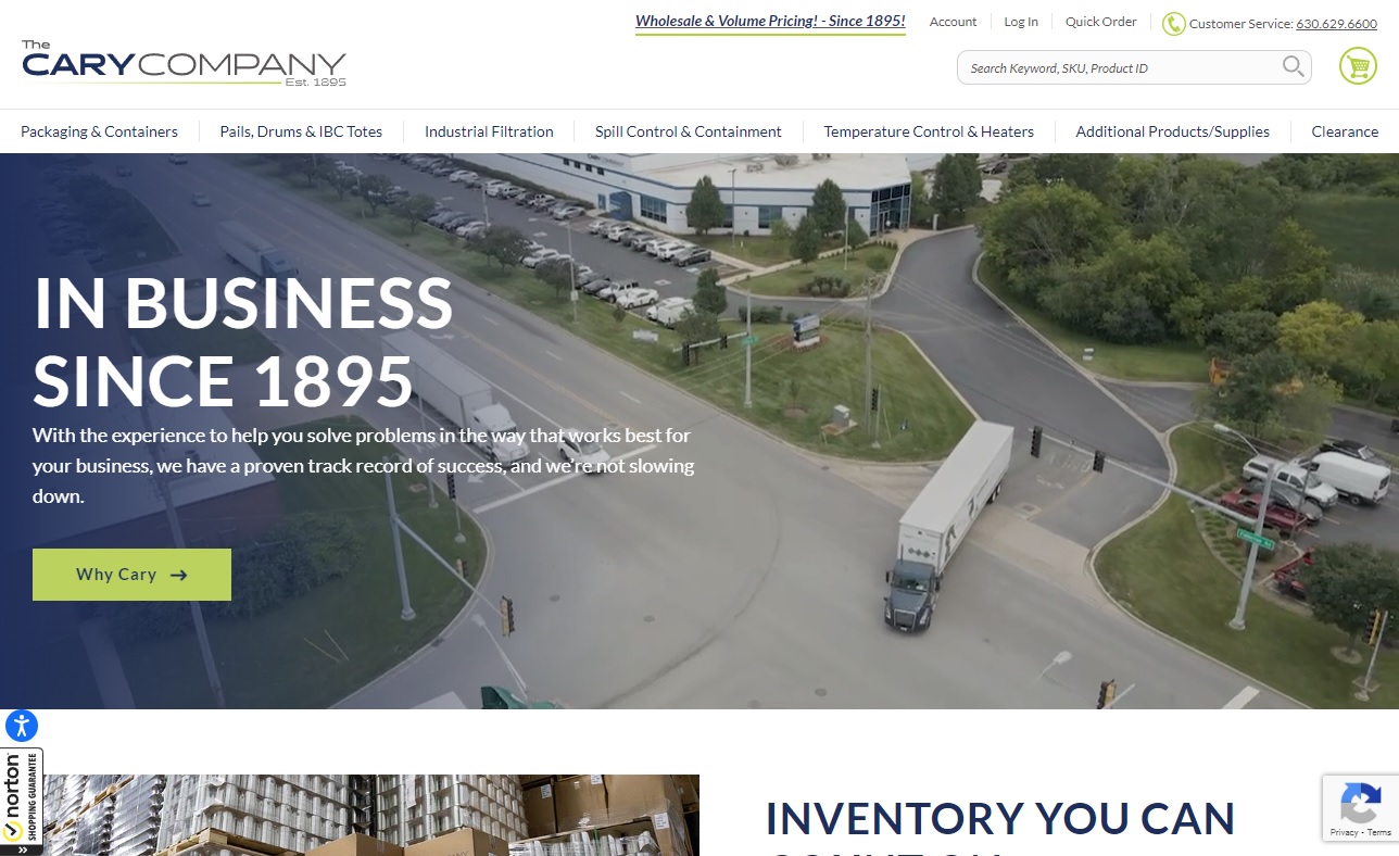 The Cary Company | Plastic Containers