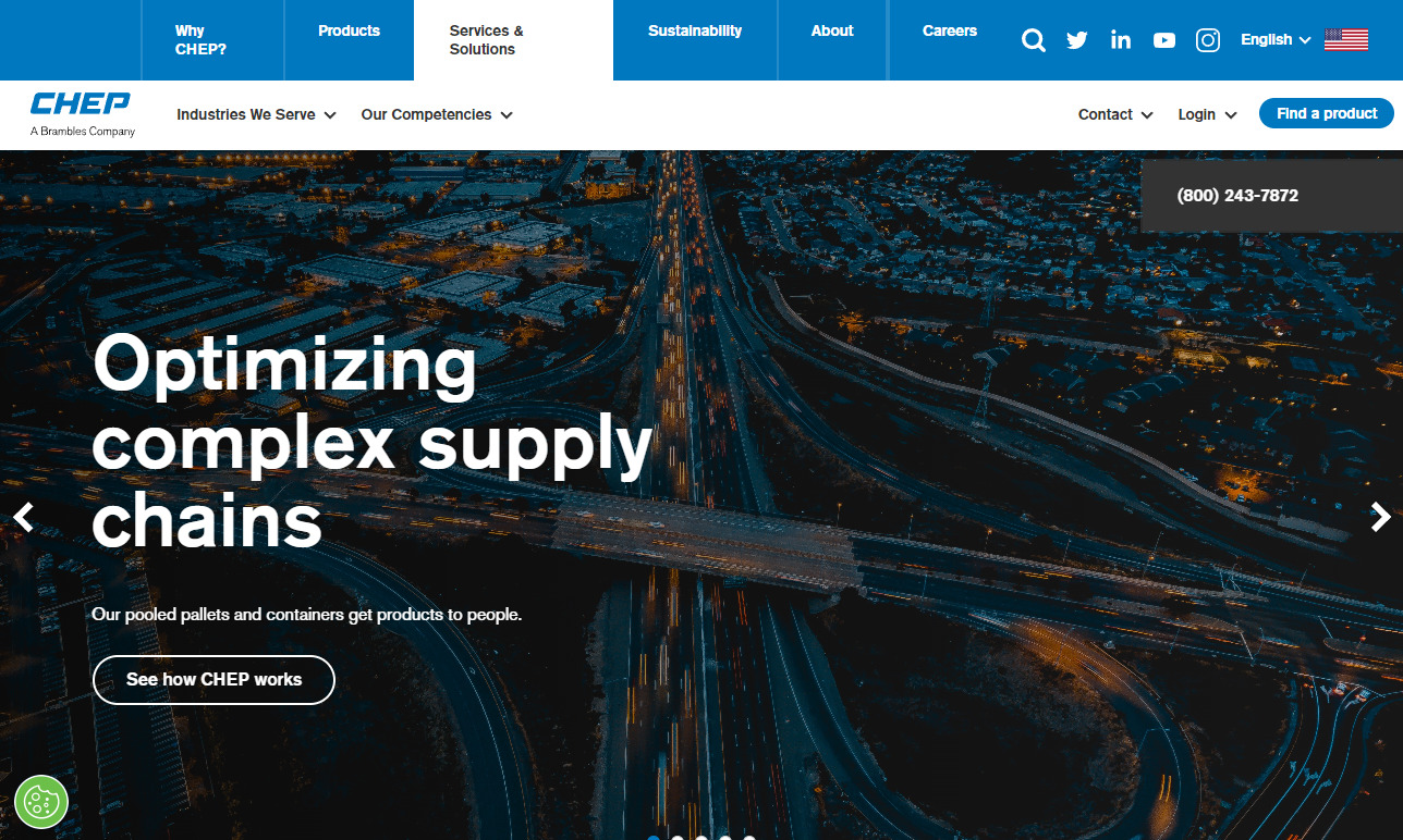 CHEP / A Brambles Company | Plastic Container